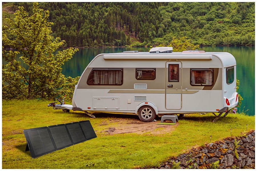 Portable Solar Blanket for On-The-Go Power | Sungold Solar