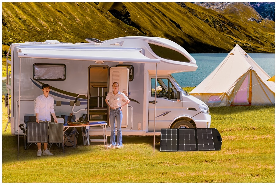 Explore Sungold's Top-Quality Portable Solar Panels for RVs