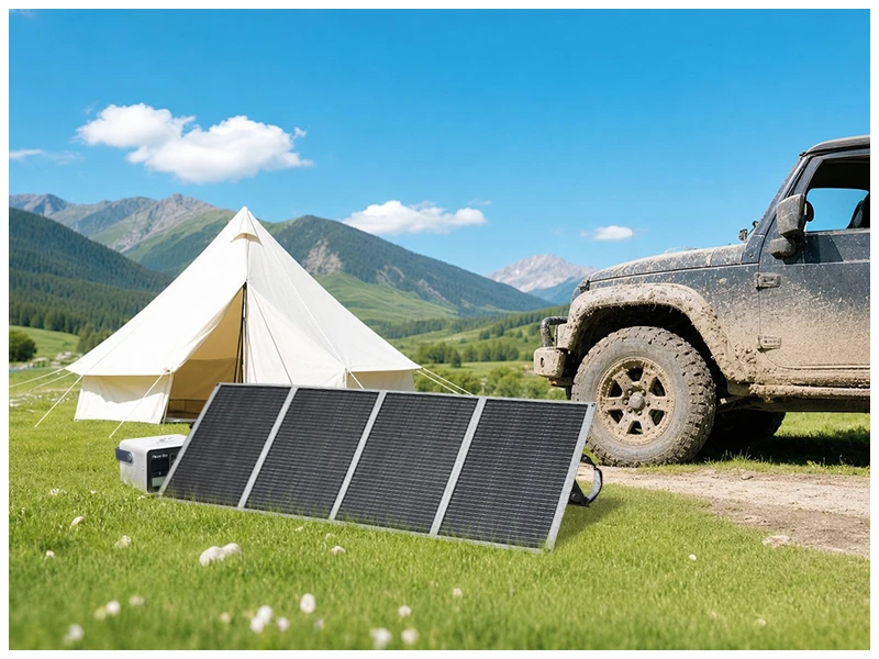 SPC-TF Series Portable Solar Panels for RV | Sungold Solar